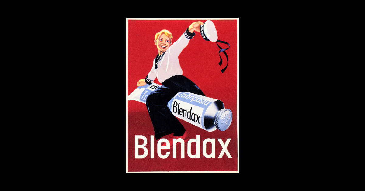 Blendax Toothpaste 1939 Sailor Boy Dental Cream Vintage German ...