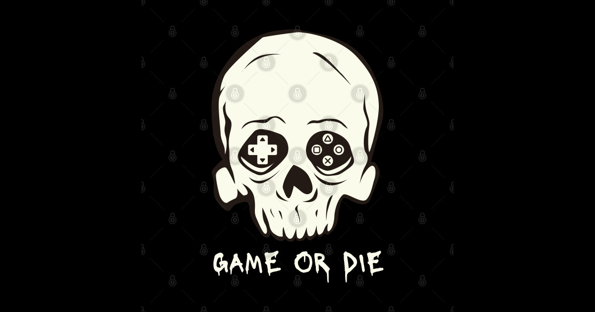 Game over, game or die - Game Over - Posters and Art Prints | TeePublic