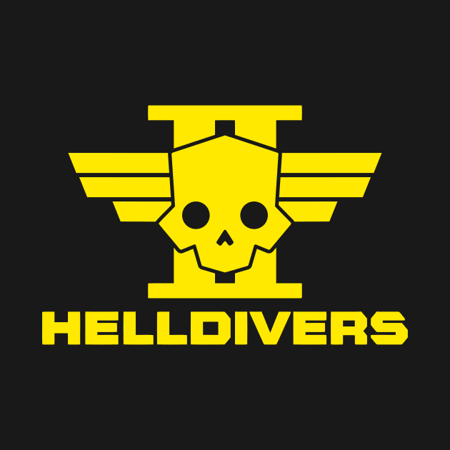 Helldivers 2 Fan Logo - Helldivers 2 - T-Shirt sold by Paralyzed ...