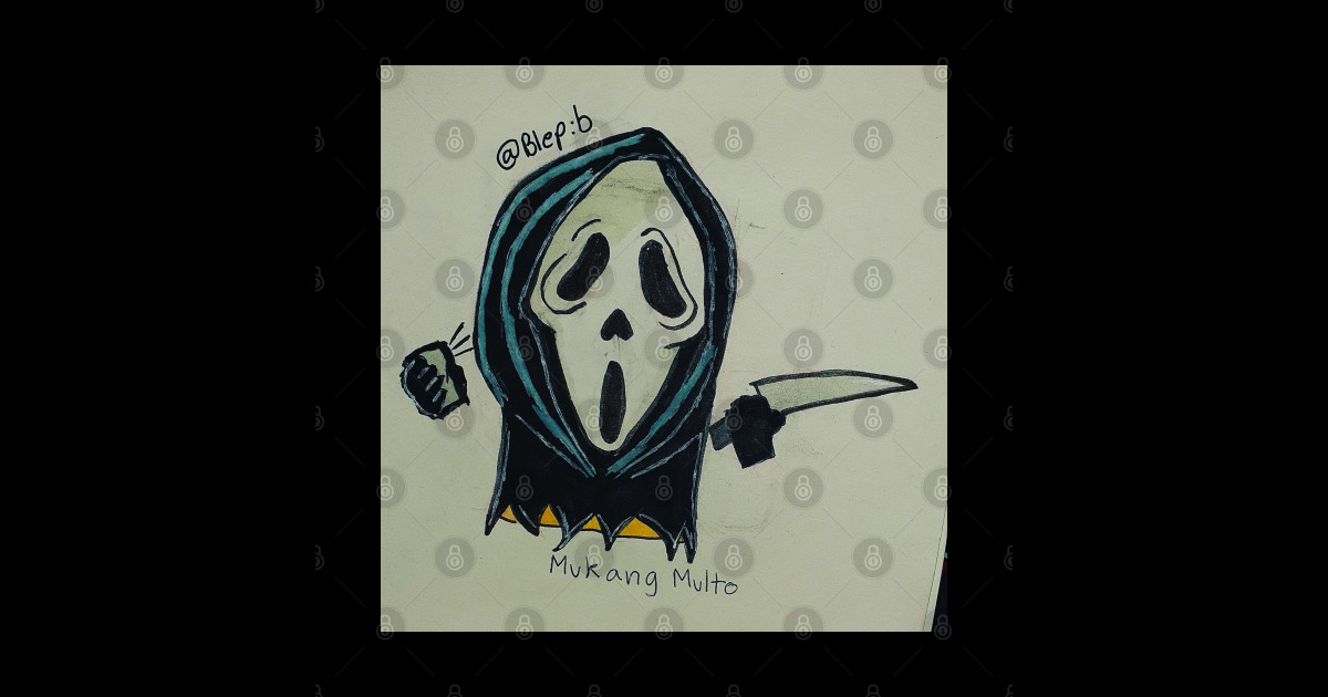 Mukang multo - Evillumpia - Sticker | TeePublic