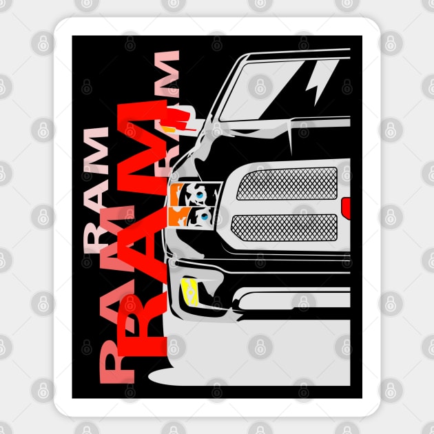 RAM 1500 - Dodge Ram Trucks - Sticker | TeePublic