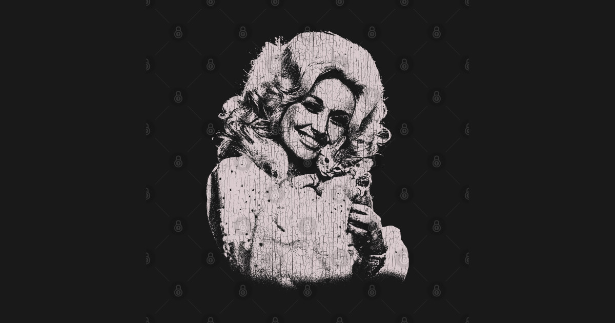 VINTAGE DOLLY PARTON CATS 90S - Dolly Parton - T-Shirt | TeePublic