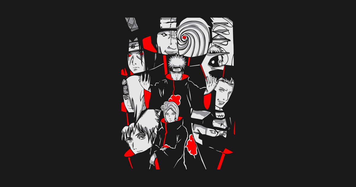 The akatsuki gang - Akatsuki - T-Shirt | TeePublic