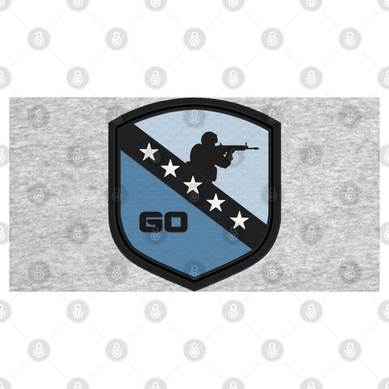 counter striker global offensive logo shield - Counter Strike - T-Shirt ...