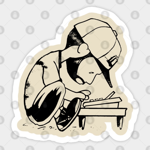 J Dilla Sketch - J Dilla - Sticker | TeePublic