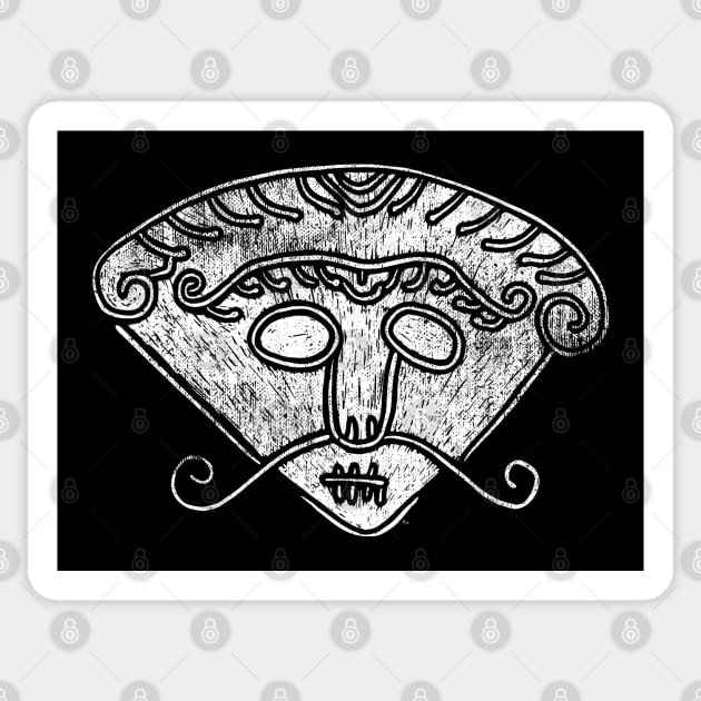Snaptun Hearth Stone Loki Face - Norse - Sticker | TeePublic