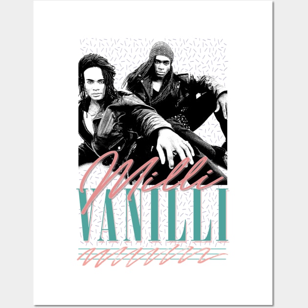 Milli Vanilli \/\/\ Retro Style Aesthetic Design - Milli Vanilli ...