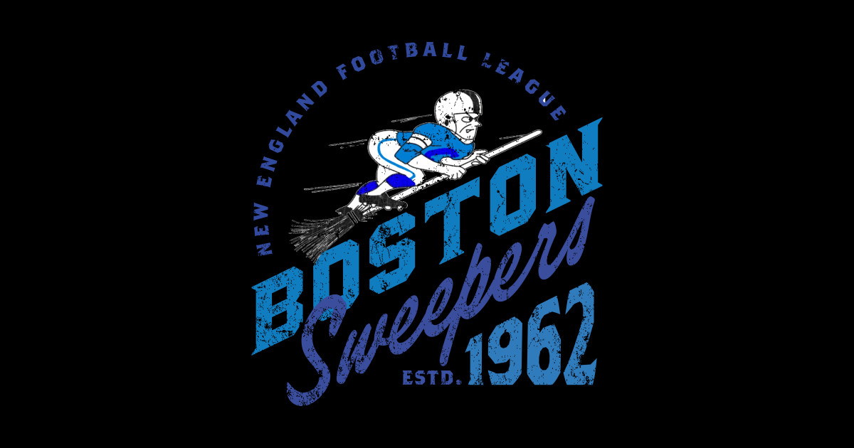 Boston Sweepers - Football - Sticker | TeePublic