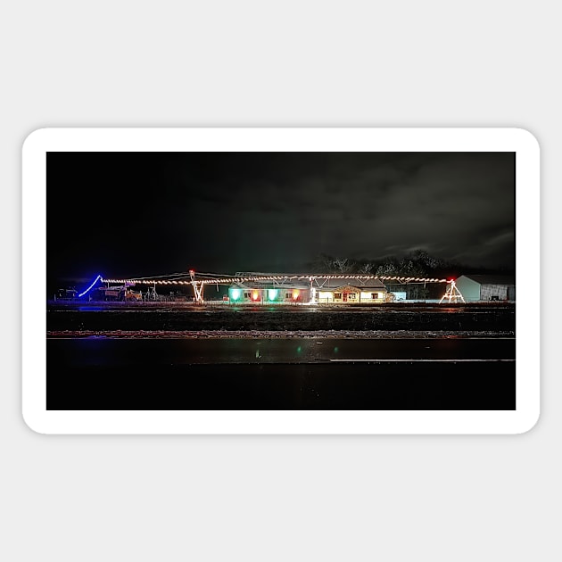 Illuminated Center Pivot Irrigation System Segment - Irrigation ...