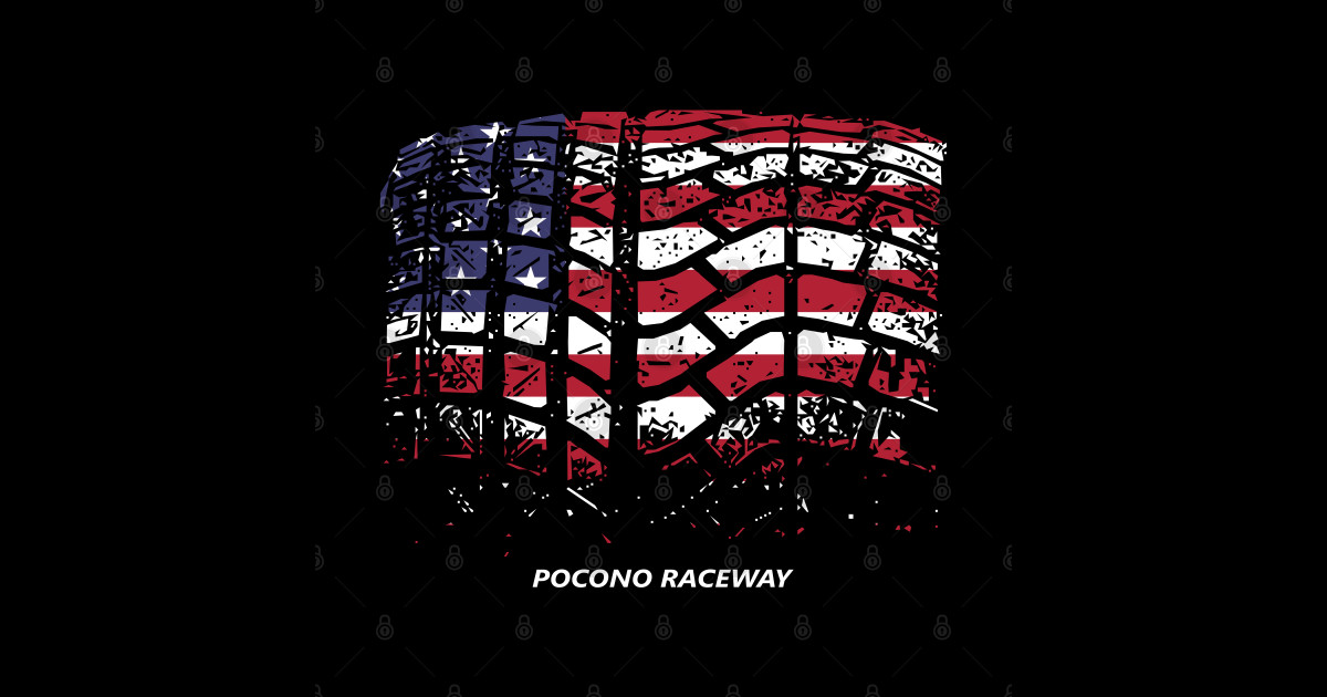 Pocono Raceway - Pocono - Sticker | TeePublic