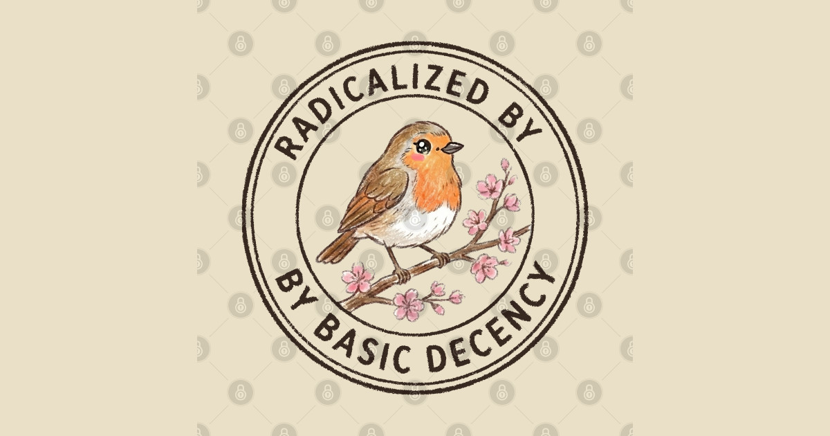 Radicalized by Basic Decency Shirt - Social Justice Activist Tee ...