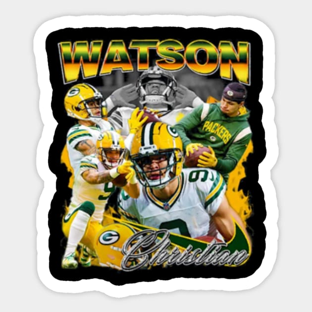 Christian Watson Retro Collage - Christian Watson - Sticker | TeePublic
