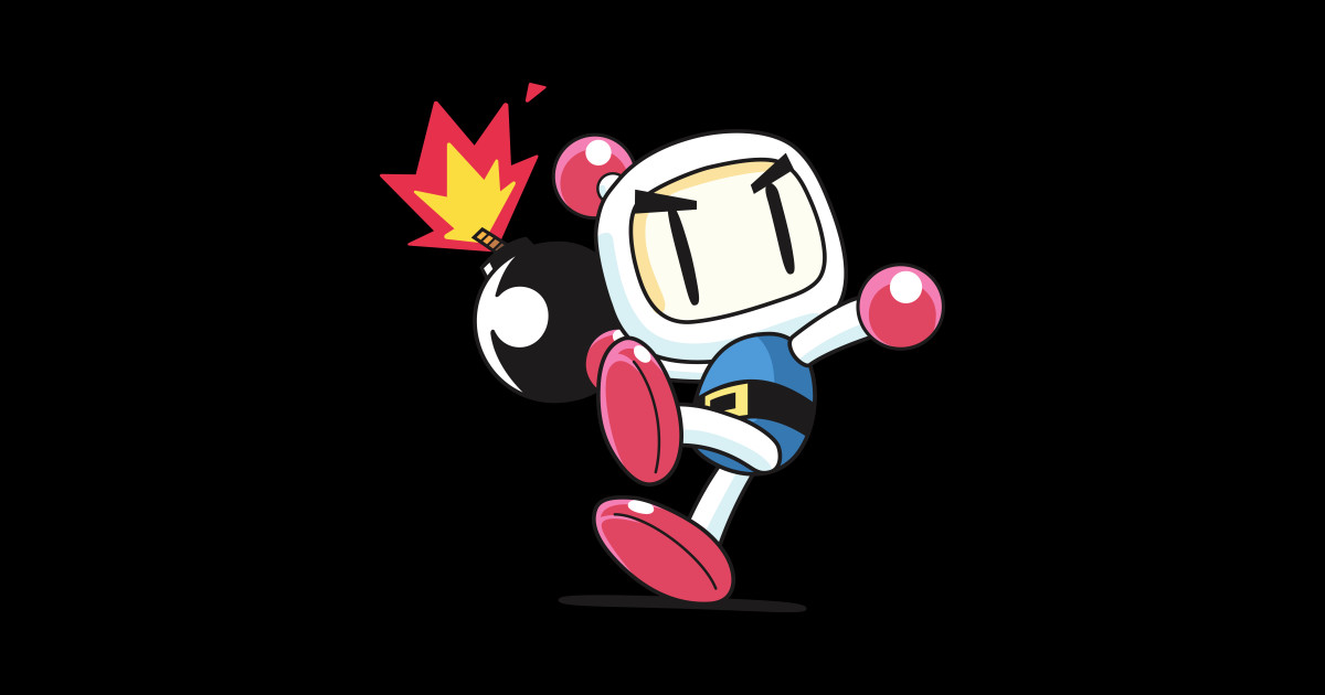 Bomberman / Dyna Blaster (Throw) - Bomberman - Sticker | TeePublic