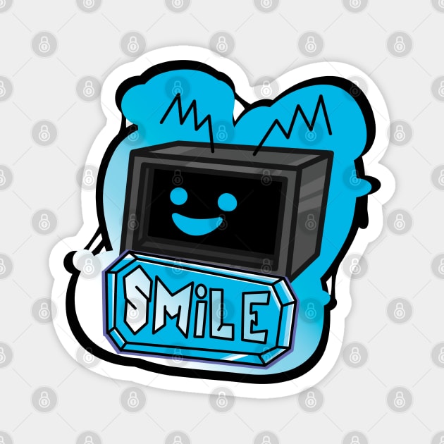 FNF Hex character Emojis Smile - Fnf Hex - Magnet | TeePublic