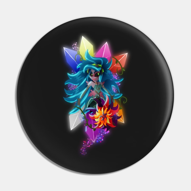 Gloriosa Daisy as Gaia Everfree - Gloriosa Daisy - Pin | TeePublic