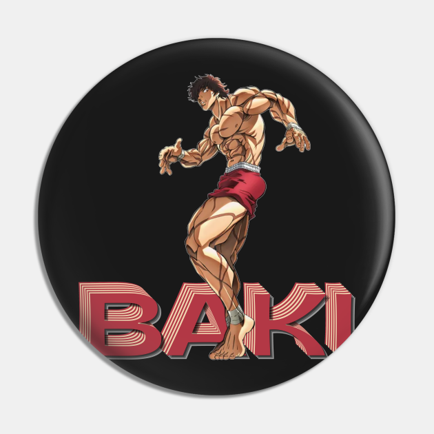 Baki Hanma Pose Baki Hanma Pin Teepublic
