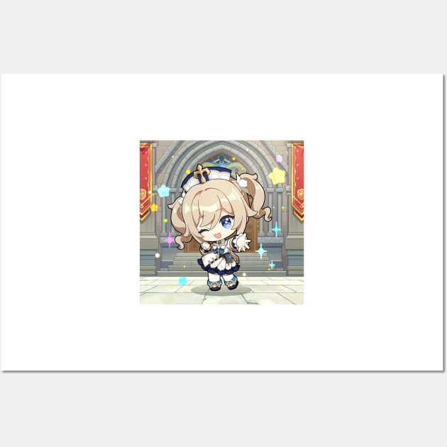 Barbara Chibi - Genshin Impact - Genshin Impact - Posters and Art ...