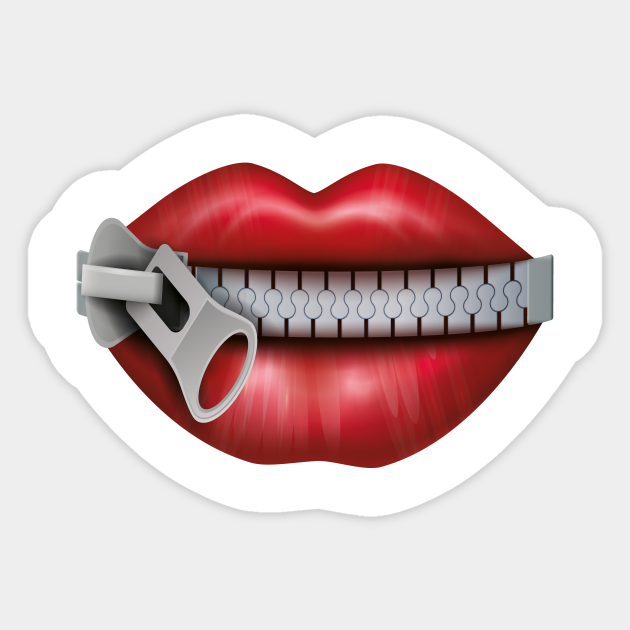 ZIPPED LIPS KAWAII DESIGN ANIME MOUTH SEXY KAOMOJI LIPS EMOTICON ...