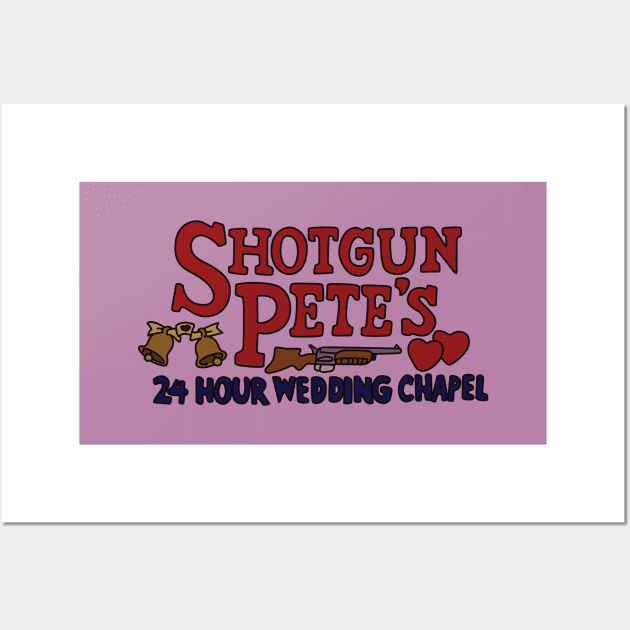 Shotgun Pete's 24-Hour Wedding Chapel - Simpsons - Posters and Art ...