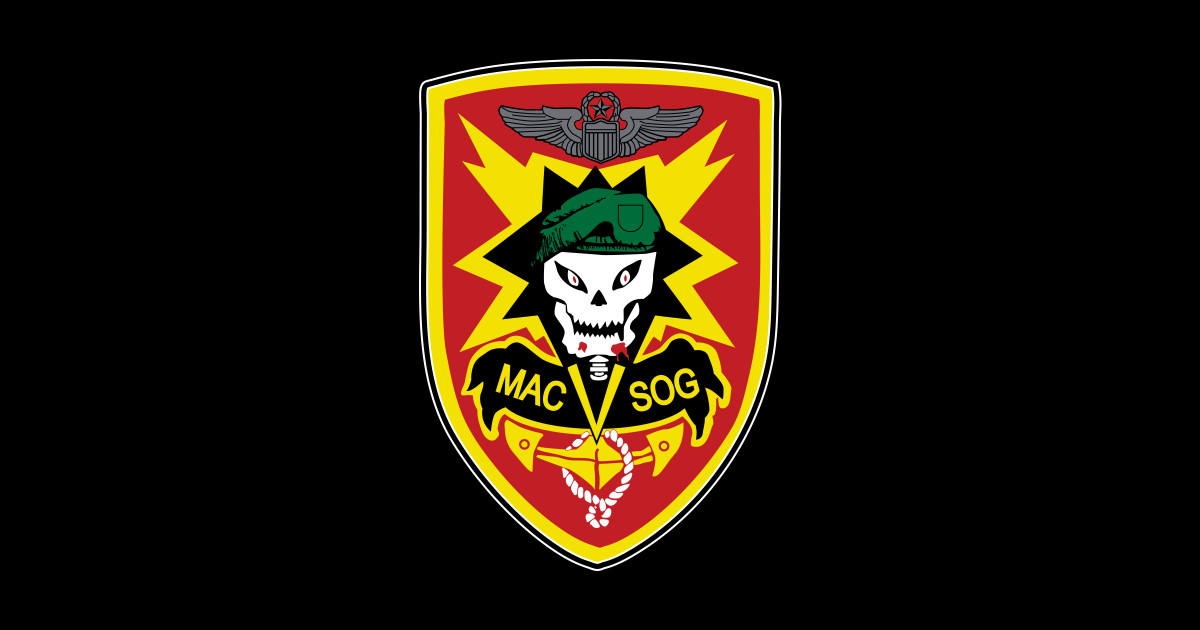 MAC - V SOG - SSI - Vietnam emblem - Military - Sticker | TeePublic