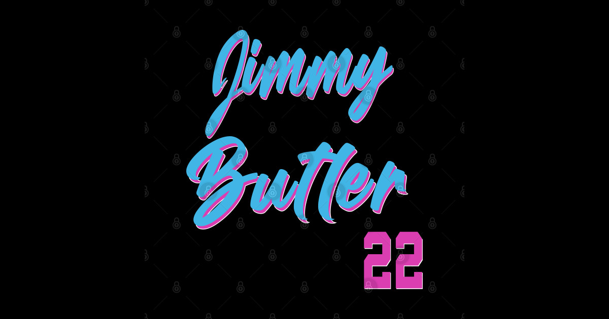 Jimmy Butler Miami Heat Vice Colors - Jimmy Butler Heat - Magnet ...