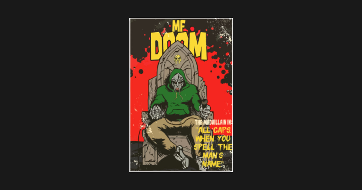MF DOOM - Mf Doom - T-Shirt | TeePublic