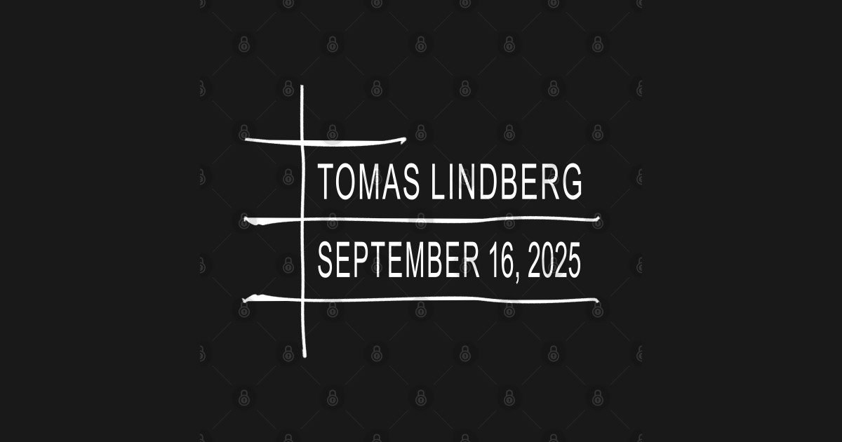 Tomas Lindberg 7/10/26 Sweden 1972 2025 Music D5183 - Tomas Lindberg ...