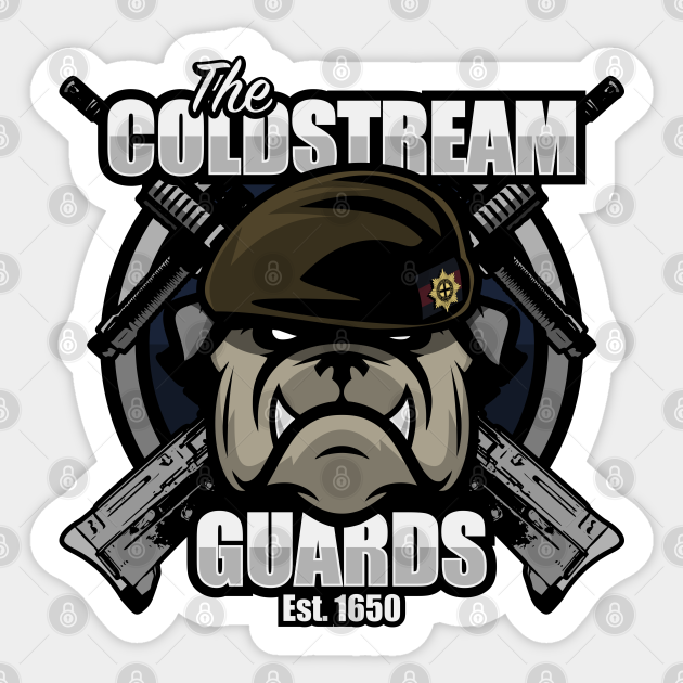Coldstream Guards - British Army Foot Guards - Sticker | TeePublic