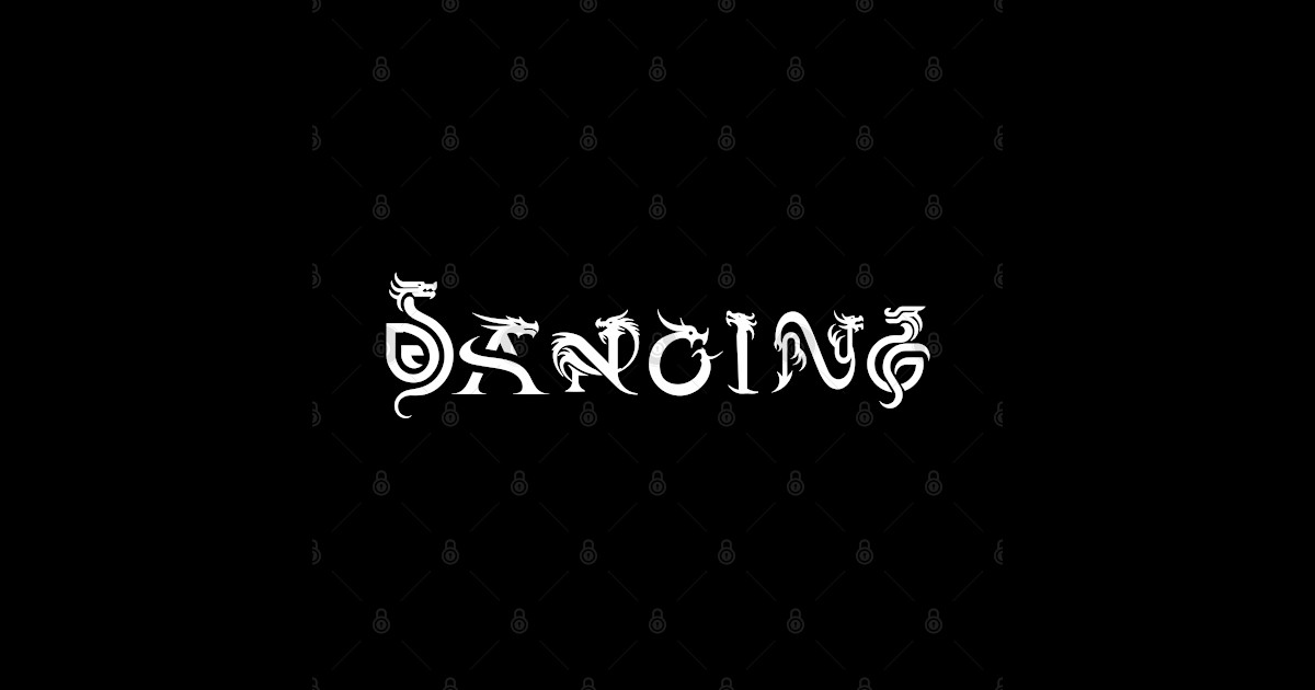 Dancing with Dragons: A Lettered Tale - Dancing - Sticker | TeePublic
