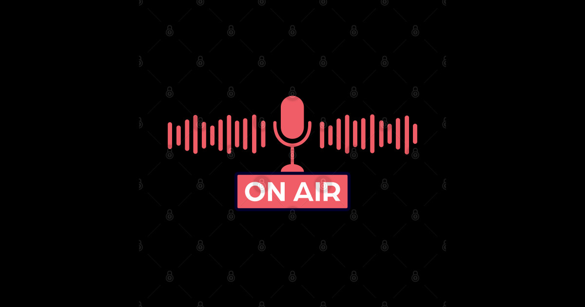 On Air Radio - On Air - Sticker | TeePublic