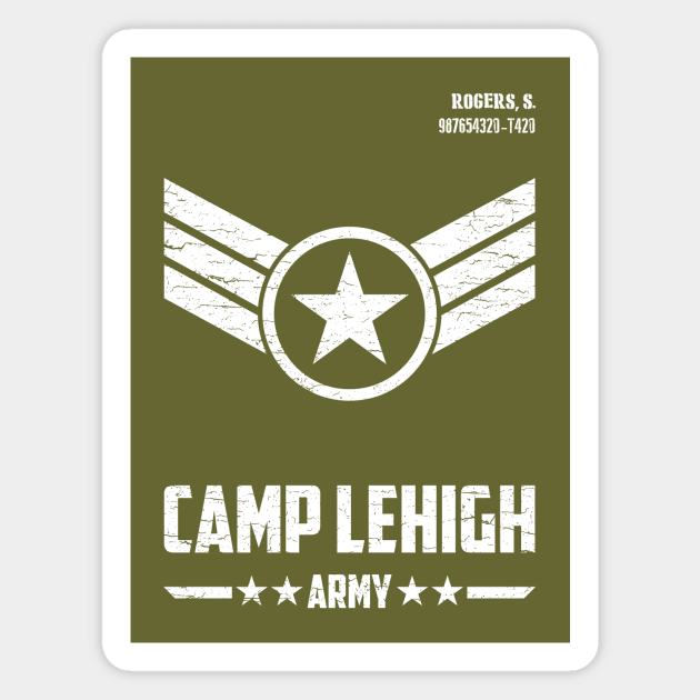 Camp Lehigh Recruit - Captain America - Magnet | TeePublic