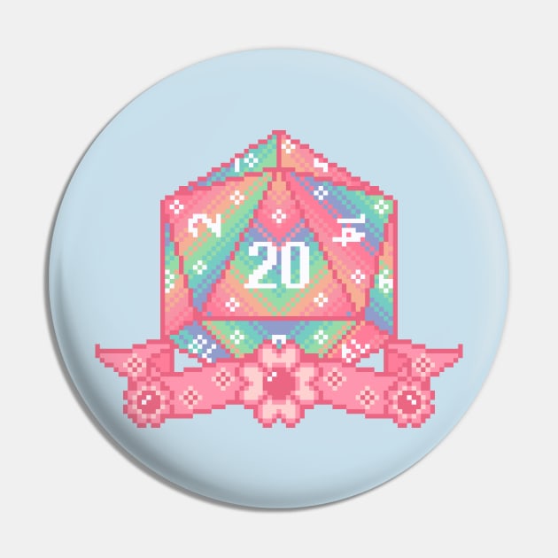 DnD Pixel Art - Dungeons And Dragons - Pin | TeePublic