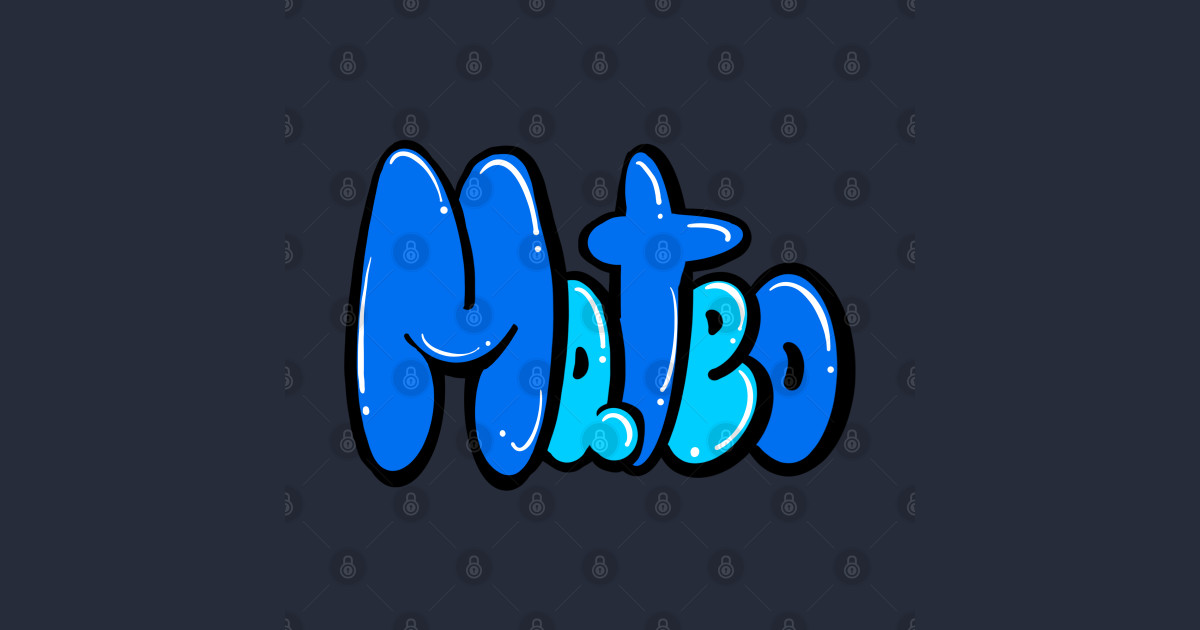 Mateo name in blue graffiti calligraphy Top 10 best personalized gifts for boys and men named ...