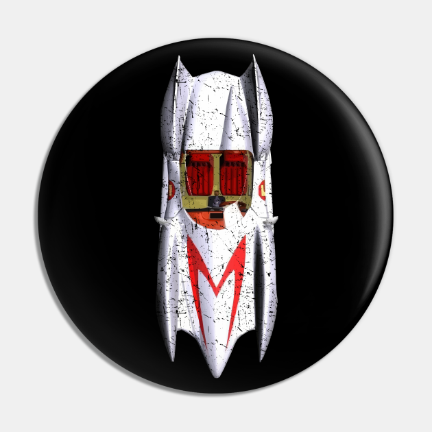 Speed Racer - Mach 5 Car Top - Vintage Retro Distressed - Speed Racer ...