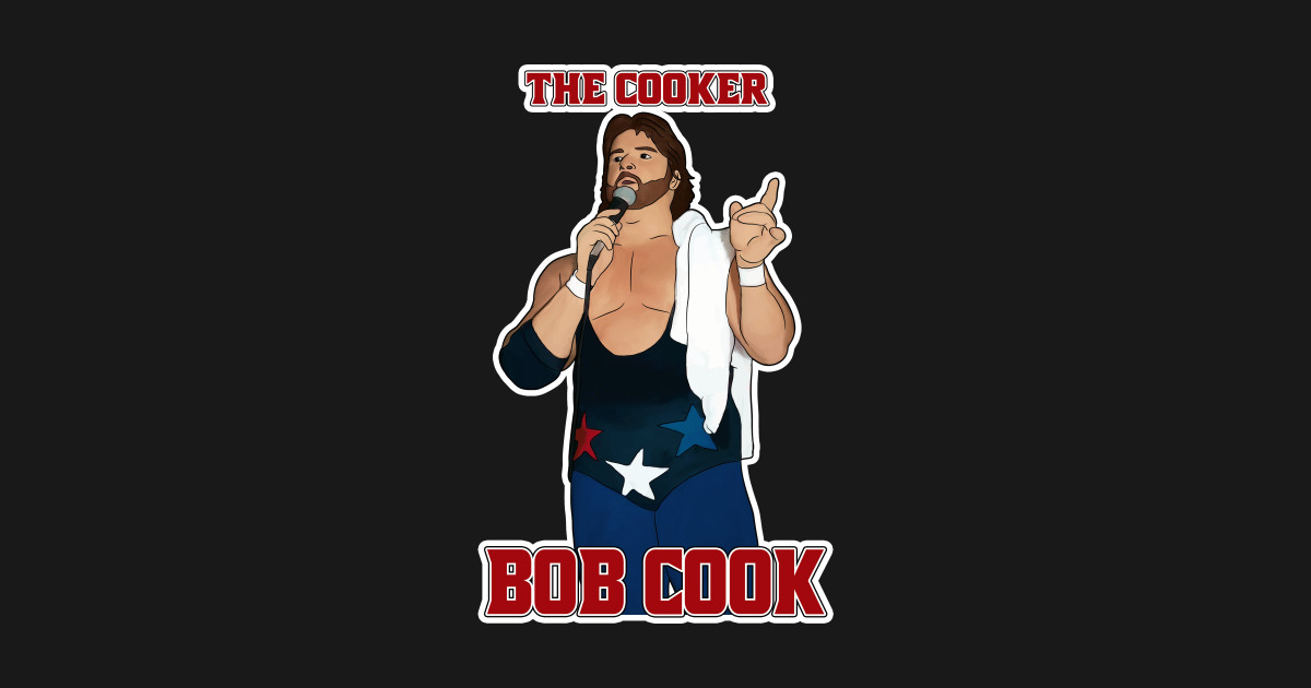 The Cooker Bob Cook 2.0 - Pro Wrestling - Baseball T-Shirt | TeePublic