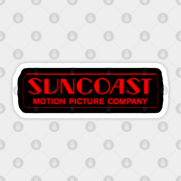 Suncoast Motion Picture Company defunct logo - Movies - Sticker | TeePublic