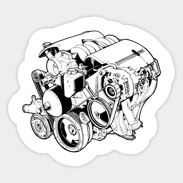 Engine - Engine - Sticker | TeePublic