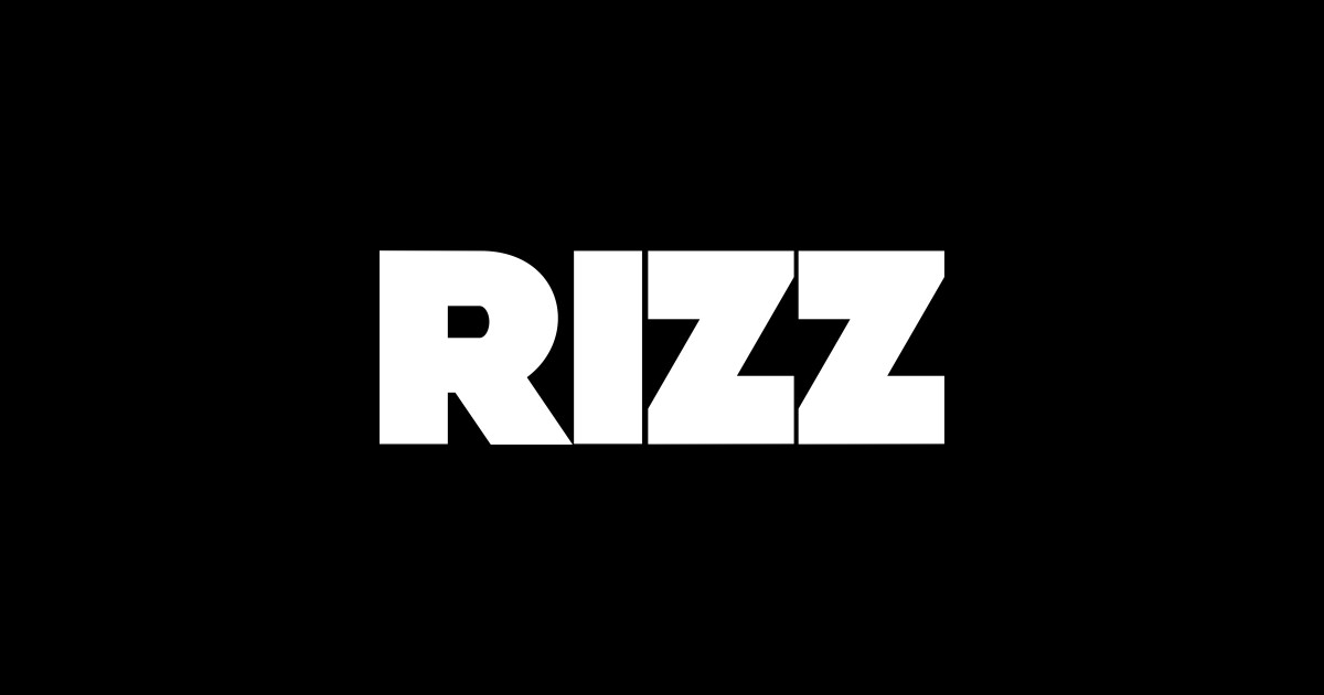 RIZZ - Slang - Sticker | TeePublic