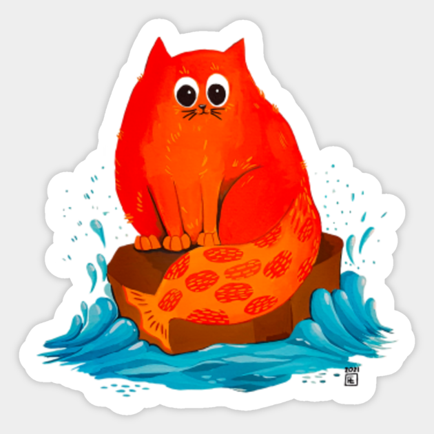 Murcat - Cat - Sticker | TeePublic