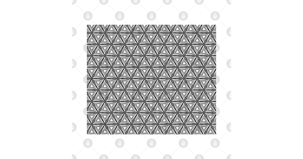 Triangles Pattern - Triangles Pattern - T-Shirt | TeePublic