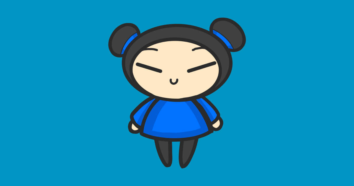 Blue Pucca - Pucca - Kids T-Shirt | TeePublic