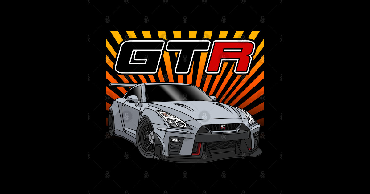 Nissan GTR - Gtr - T-Shirt | TeePublic