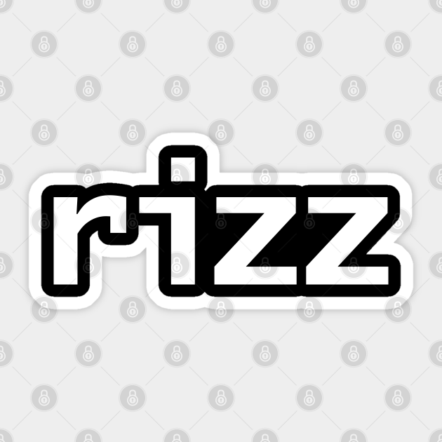 Rizz Gen Z Slang - Gen Z - Sticker | TeePublic