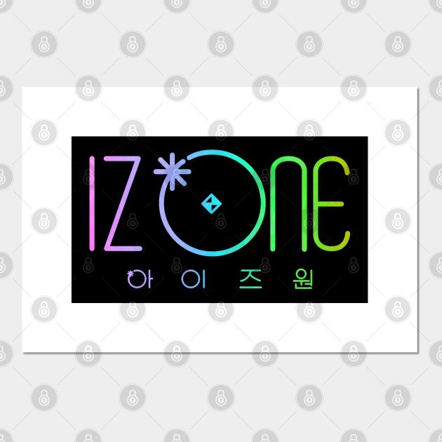 Izone Logo - Izone - Posters and Art Prints | TeePublic