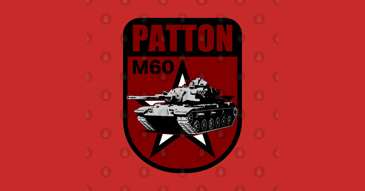 M60 Patton Tank (Small Logo) - Classic American Tank - T-Shirt | TeePublic