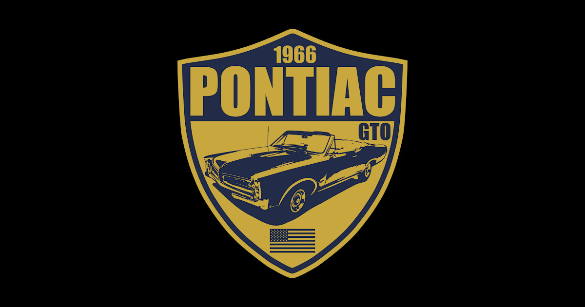 1966 Pontiac GTO - Pontiac - Sticker | TeePublic