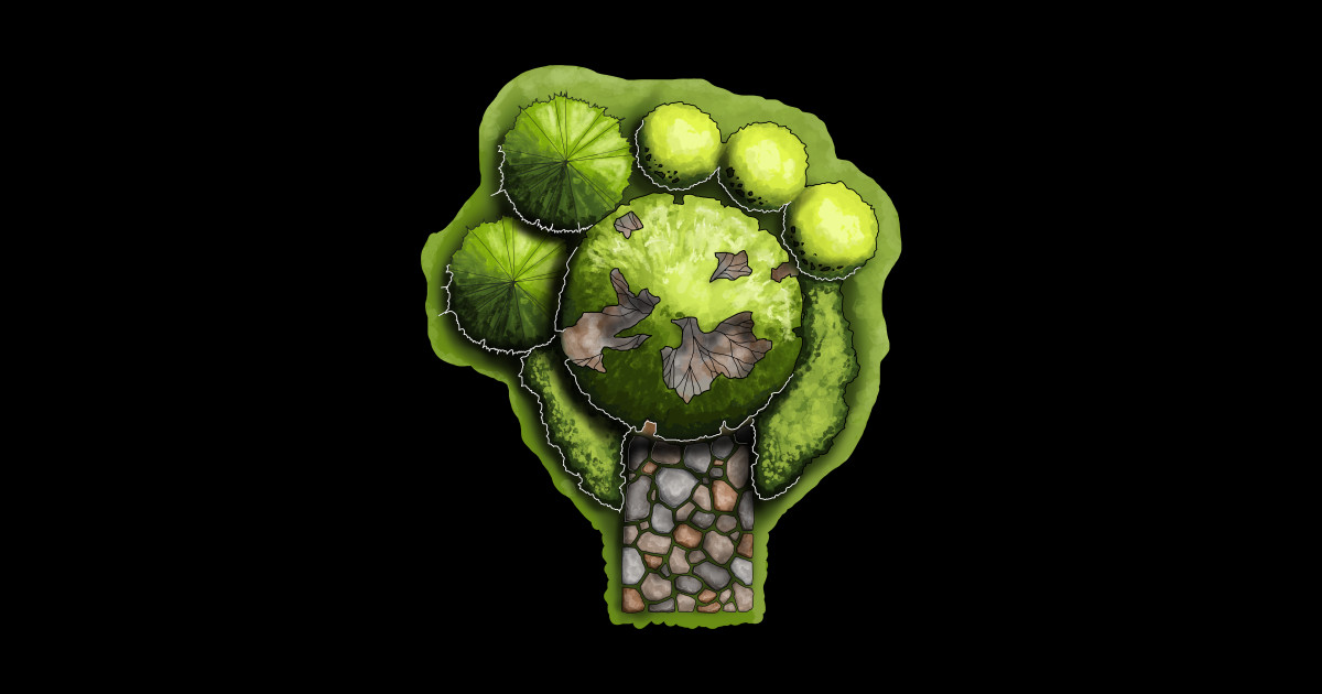 Paw Landscape - Architecture - Sticker | TeePublic