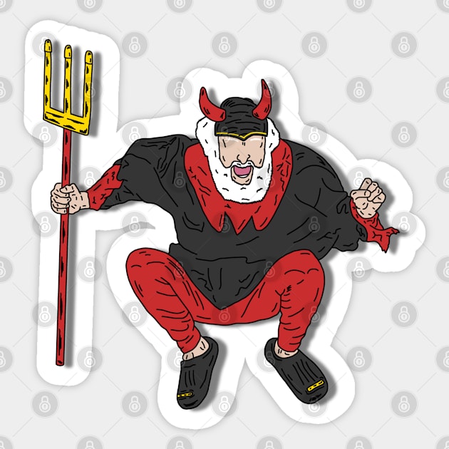 Didi The Devil - Tour De France - Sticker | TeePublic