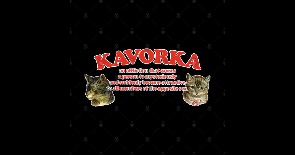 Kavorka! Animal Magnetism Design - Kavorka - Sticker | TeePublic