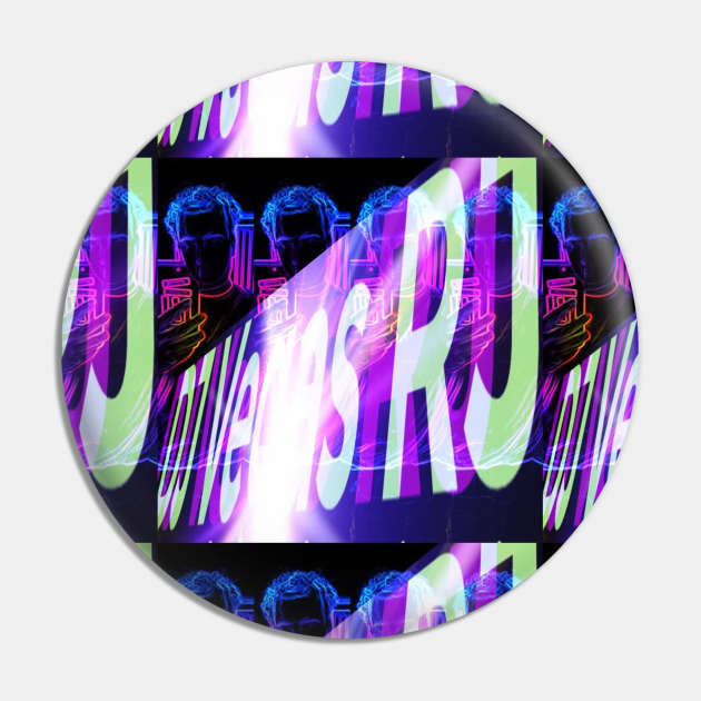DJ VEGAS RJ FANS'S. - Artist - Pin | TeePublic